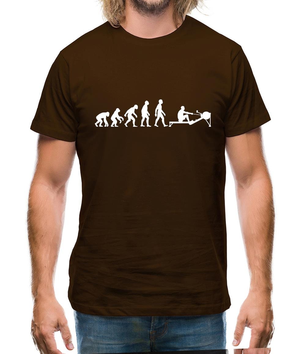 Adult Evolution of Man Rowing Machine Mens T-shirt Unisex - Etsy