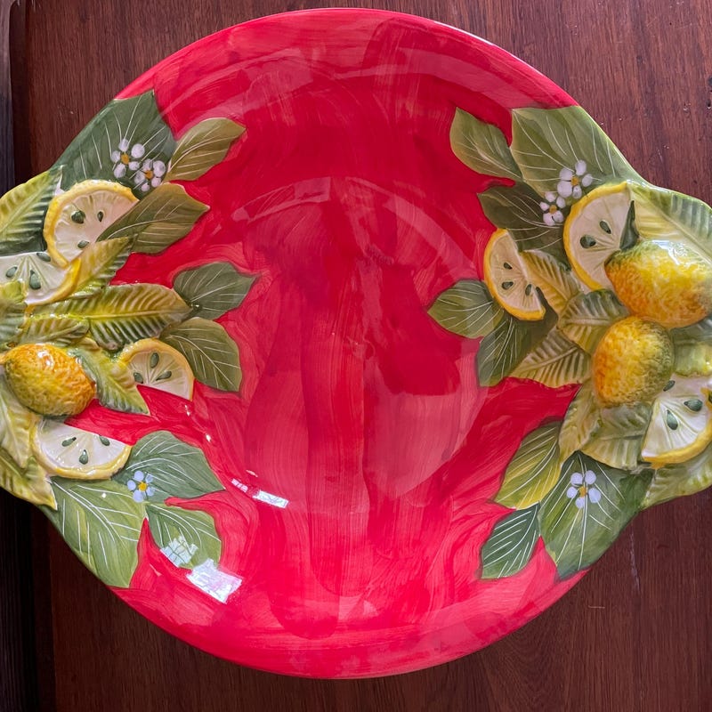 Lemon Platter Italy - Etsy