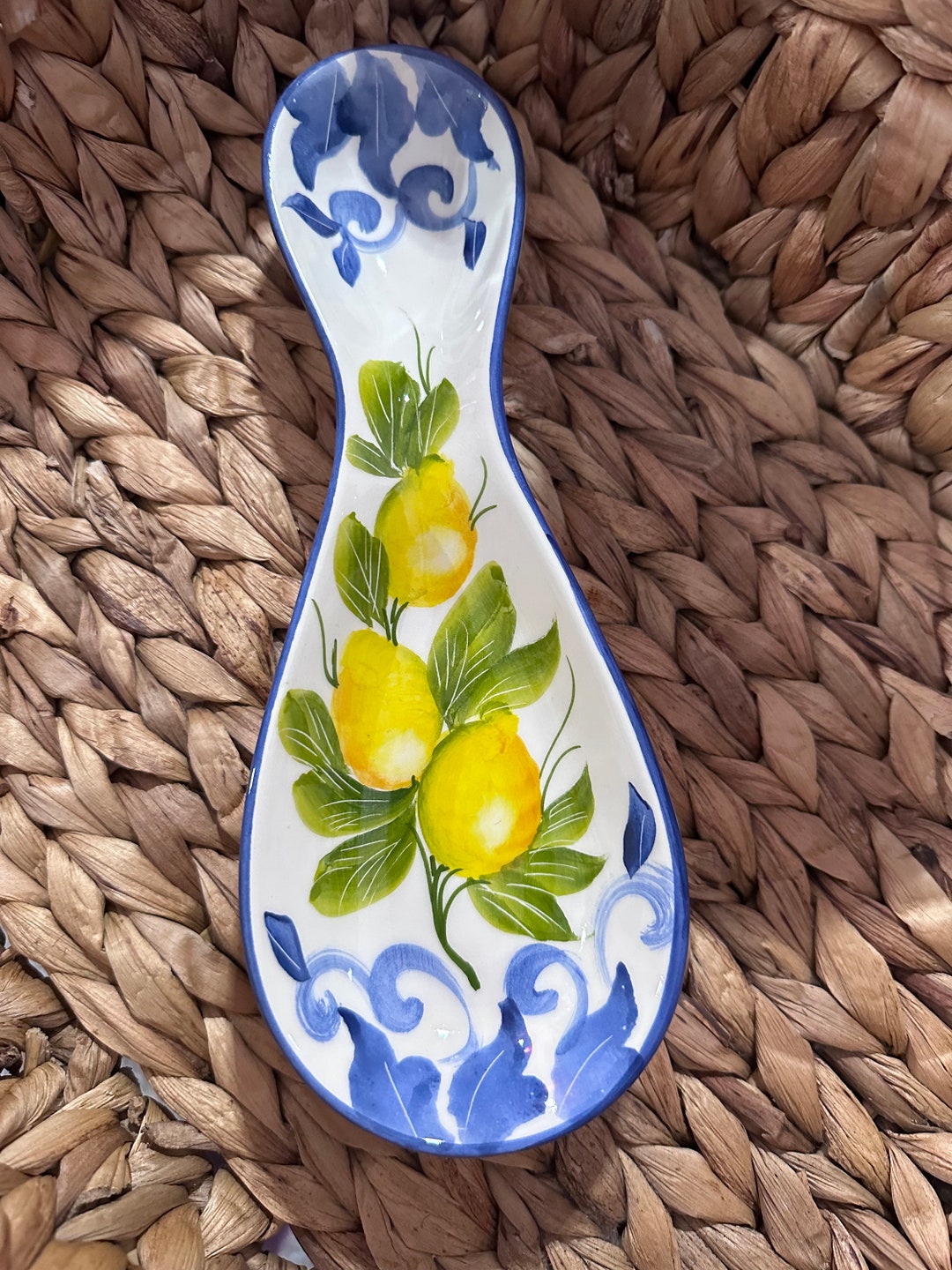 Hand-painted Italian Spoon Rests - Etsy
