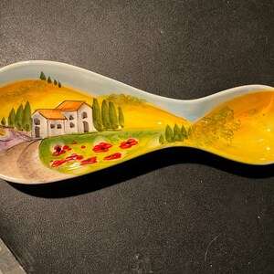 Hand-painted Italian Spoon Rests - Etsy