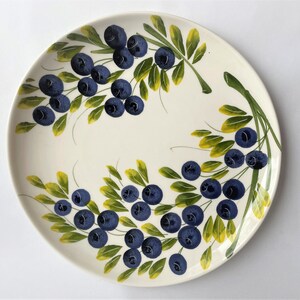 Blueberry Ceramic Colander Set - Etsy