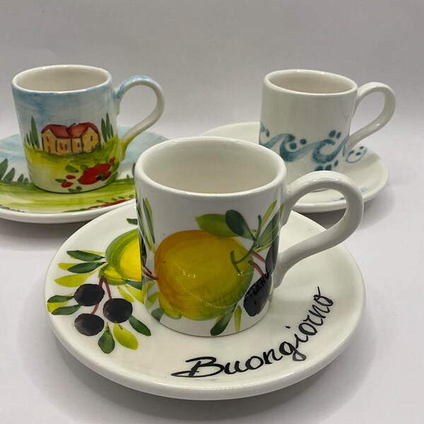 Italian Espresso Cups - Etsy