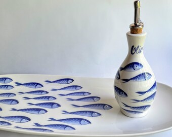 Italian Blue Ceramics - Etsy