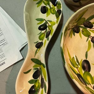 Hand-painted Italian Spoon Rests - Etsy