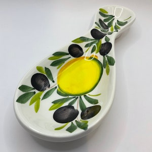 Hand-painted Italian Spoon Rests - Etsy