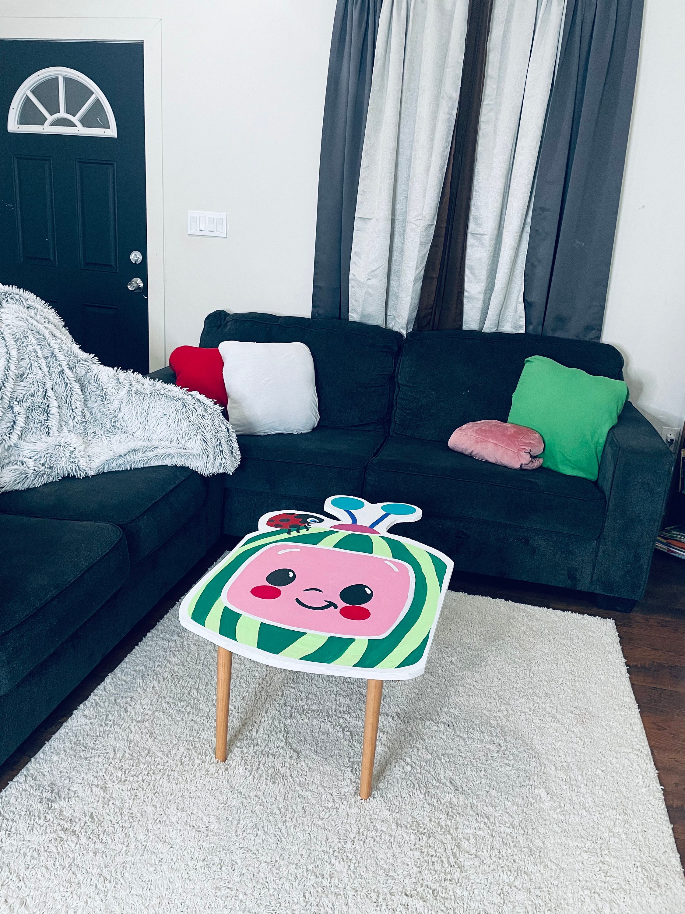 Cartoon Character Wood Cutout Table - Etsy