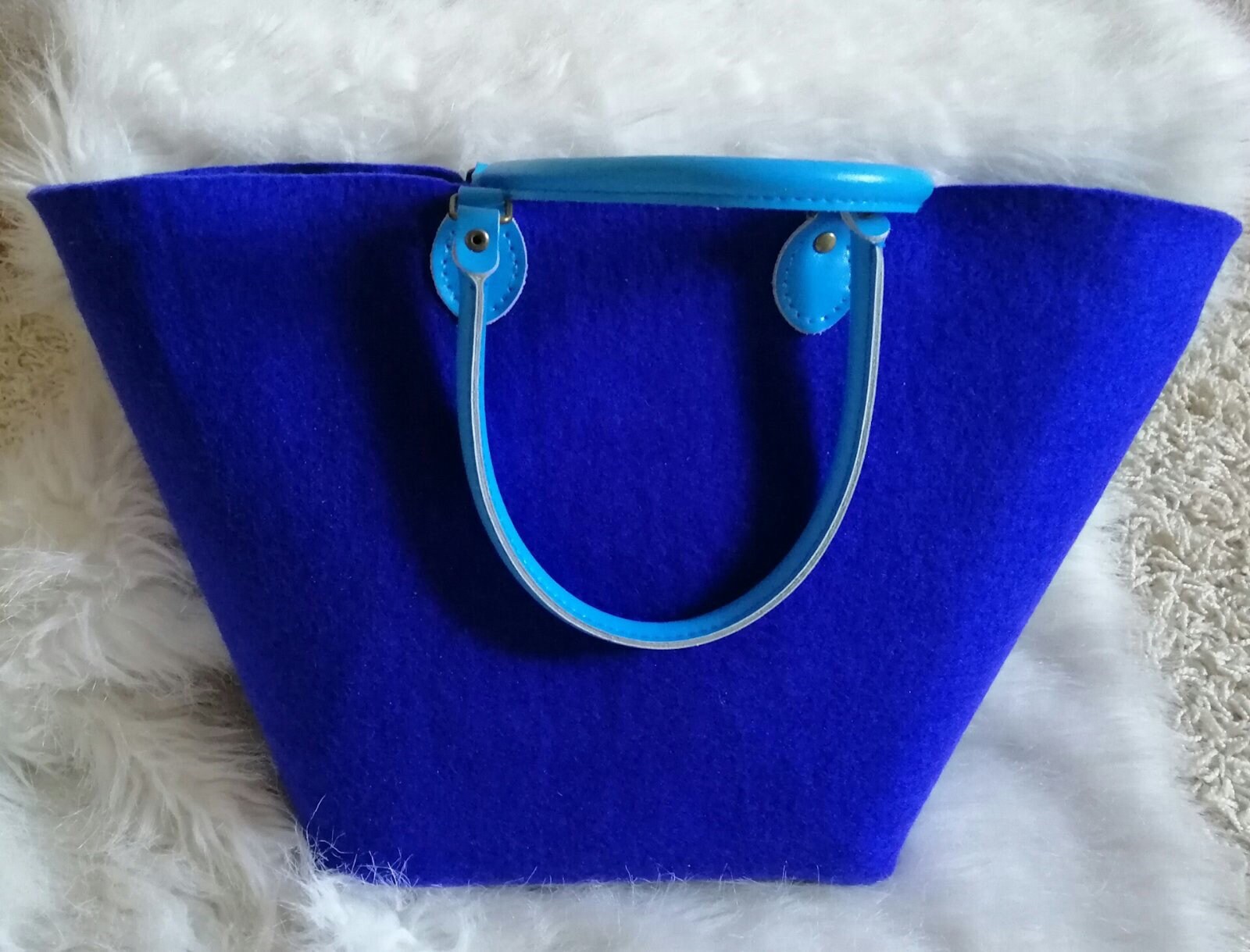 Large Women's Bag With Felted Flowers Felted Hand Bag - Etsy