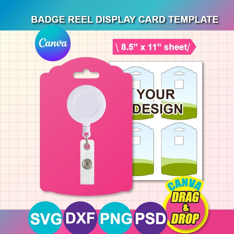 Badge Reel - Etsy