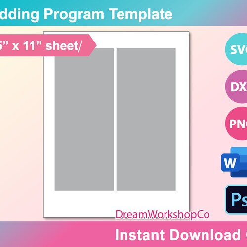 Bookmark Template SVG DXF Canva Ms Word Docx Png PSD - Etsy