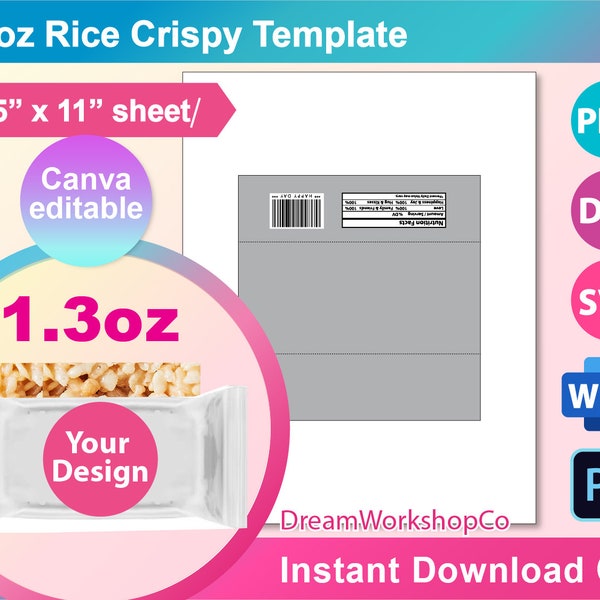 Rice Crispy Treats - Etsy