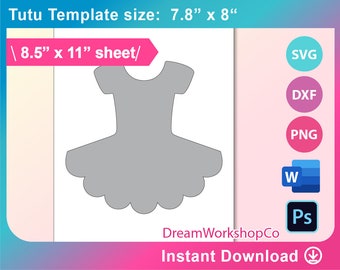 Printable Tutu - Etsy