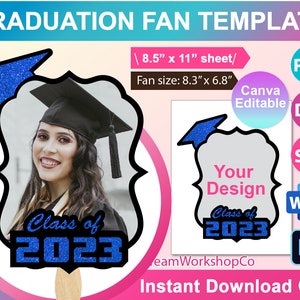 Graduation Fan Template, PSD, SVG, DXF, Ms Word Docx, Canva, Png, 8 ...