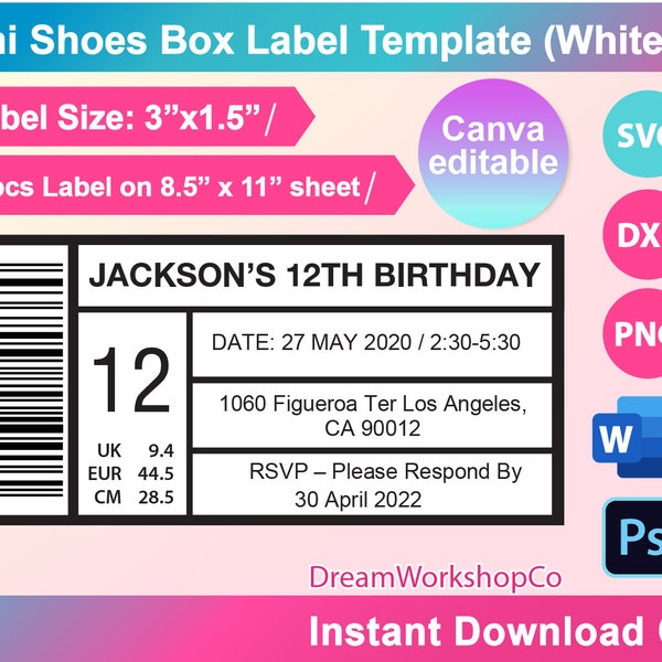 Jordan Shoe Box - Etsy