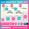 Mini Cakesicle Template, PSD, SVG, DXF, Ms Word Docx, Canva, Png, 8.5 ...