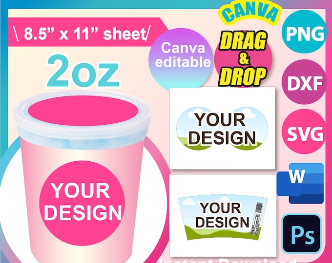 Custom Cotton Candy Wrapper, Template Printable, Kids Birthday Favor ...