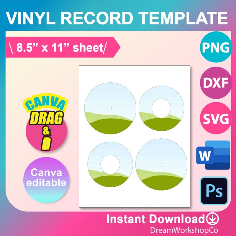 Vinyl Record Labels - Etsy