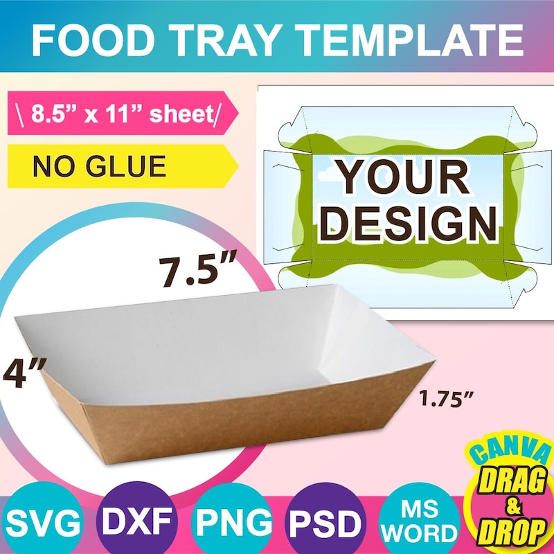 Paper Food Tray - Etsy