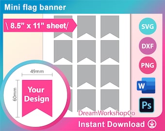 Mini Flag Banner | Etsy