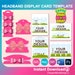 PRINTABLE Headband Labels, Crochet Ear Warmer Tags, PDF Download, DIY ...
