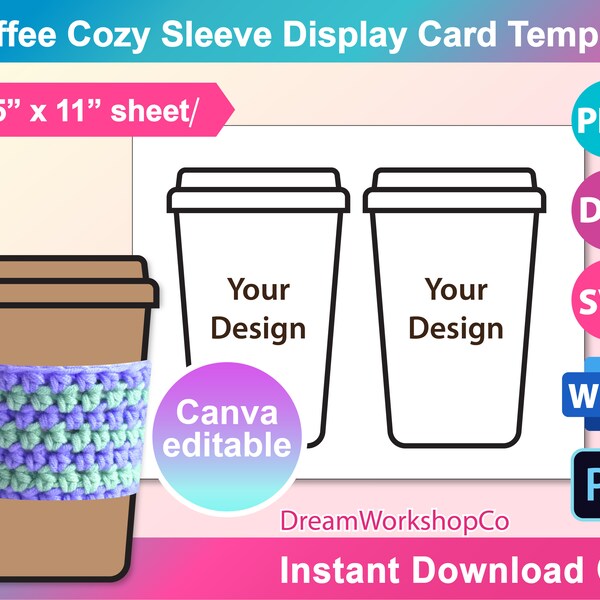 Coffee Cup Sleeve - Etsy