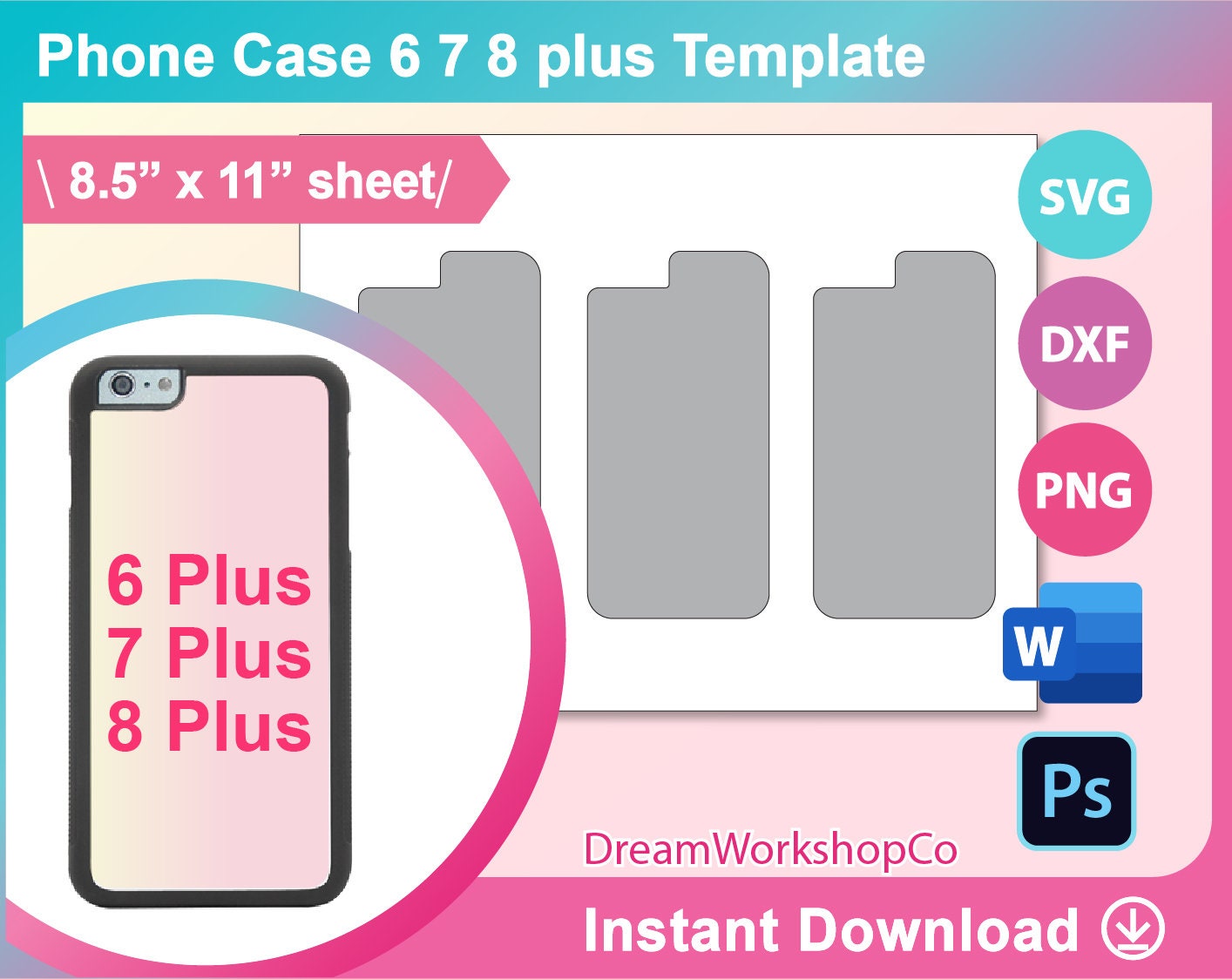 Iphone 6 Plus Size Printout