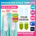 Kids Stole Template, Graduation Stole Template, PSD, SVG, DXF, Canva ...