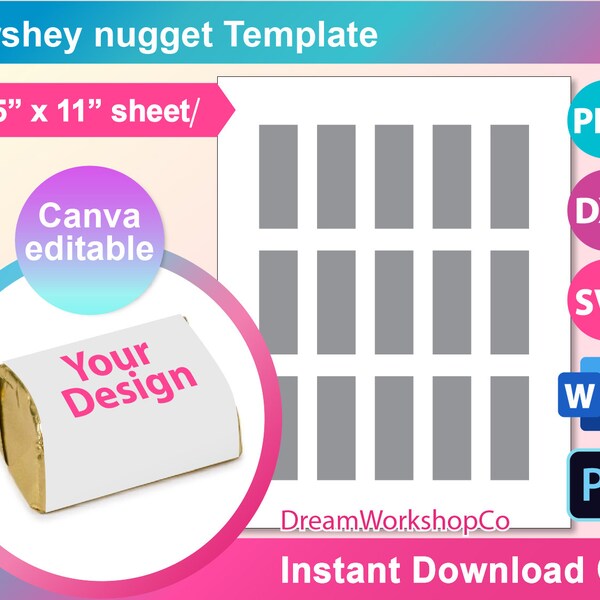 Hershey Nuggets - Etsy