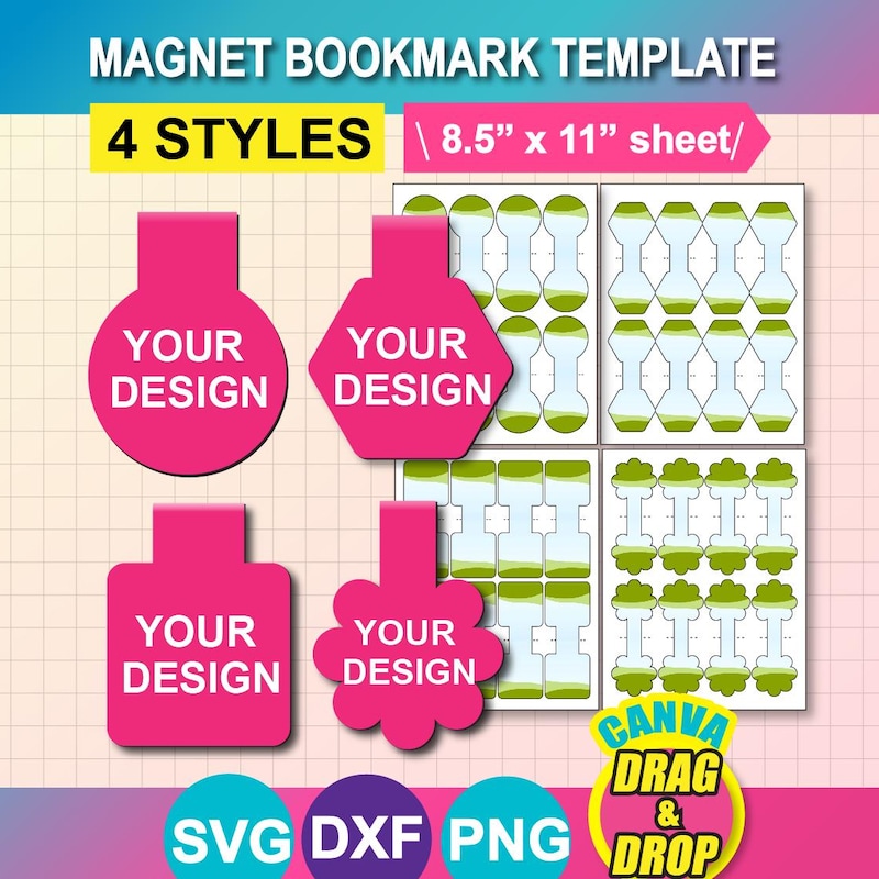 Magnetic Sheet Template - Etsy