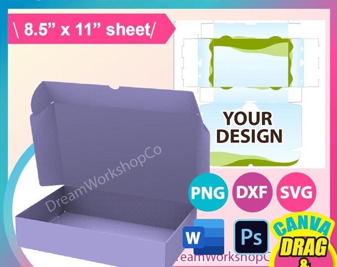SVG File and PNG File Amazon Box Ornament for Cricut Cutting Machine - Etsy