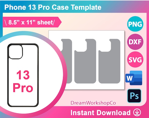 Phone Case 13 Pro Template Phone Case Template for - Etsy