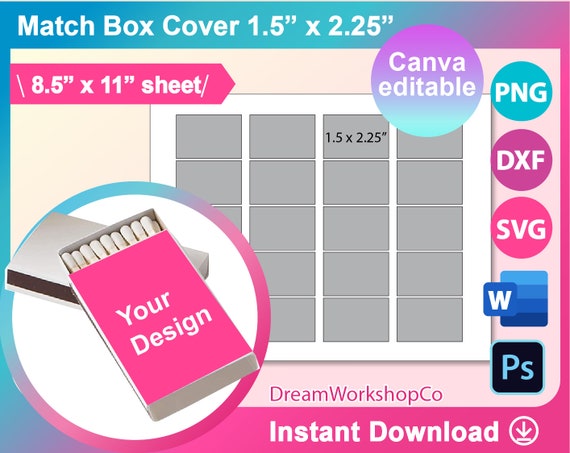 Box With Cover Template