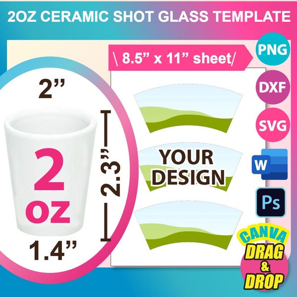 Ceramic Shot Glass - Etsy