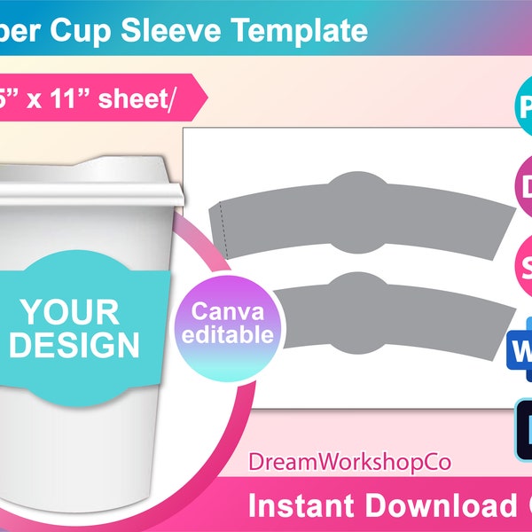 Coffee Cup Sleeve - Etsy