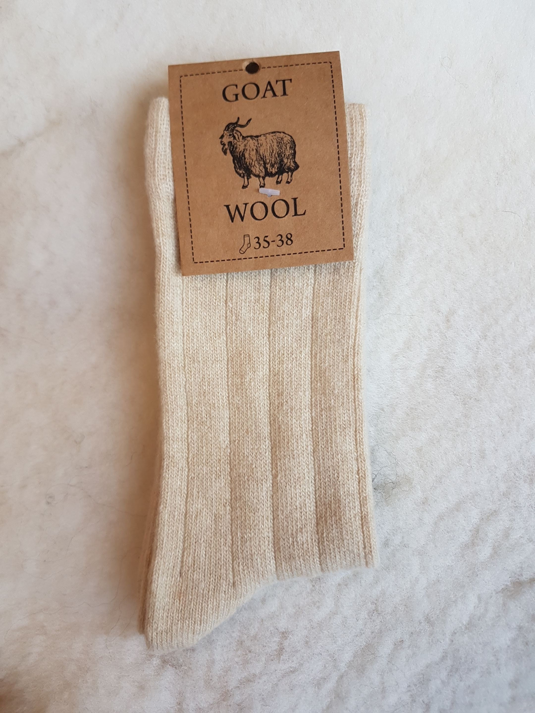 Cashmere Socks Goat fiber Socks Natural Wool So Soft and | Etsy