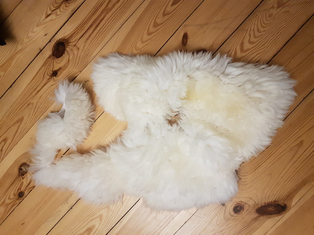Sheepskin Scraps, Natural Sheepskin Scaps , Craft Supplies, - Etsy
