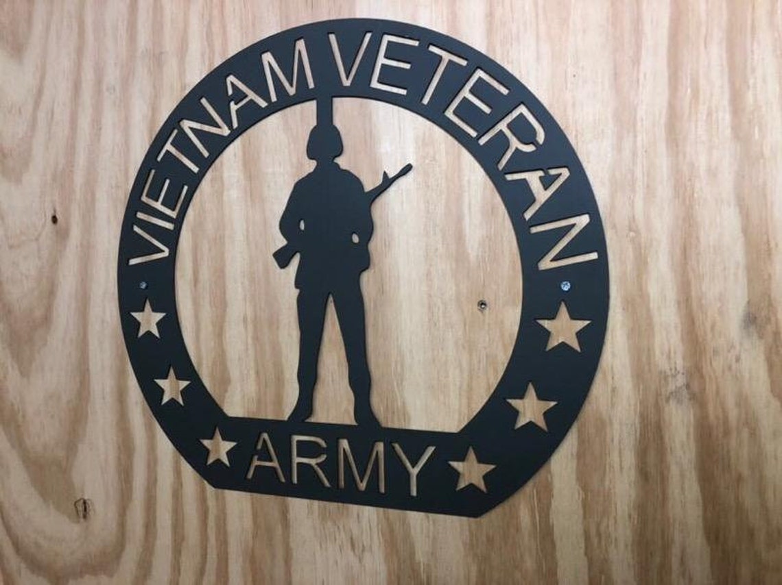 Vietnam Veteran Army Sign - Etsy