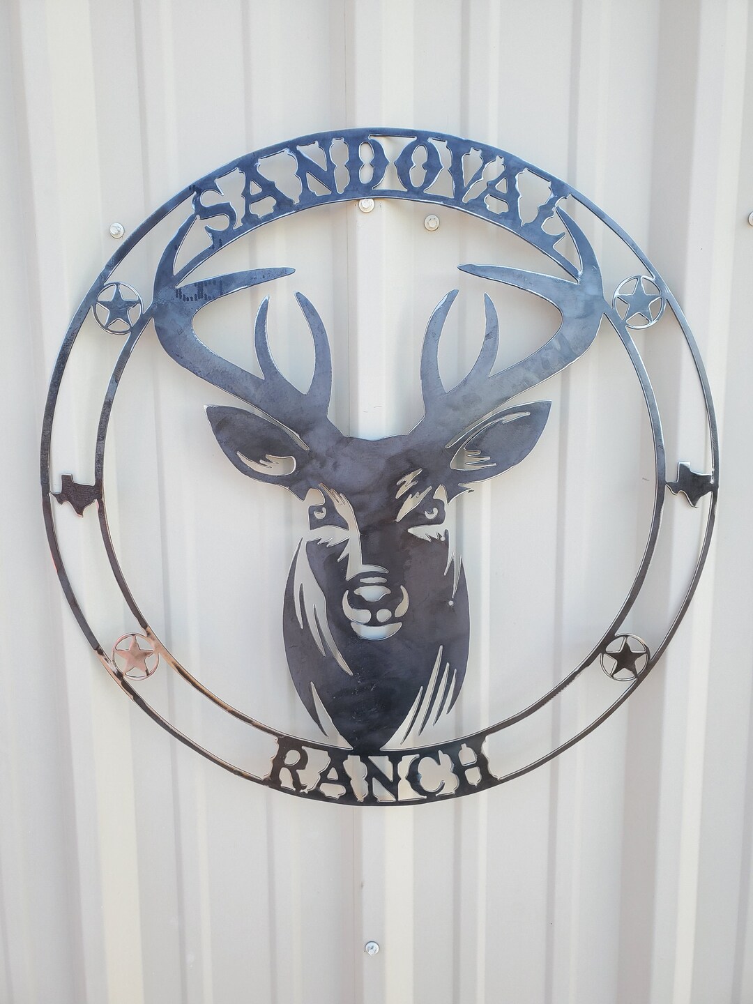 Metal Ranch Sign - Etsy