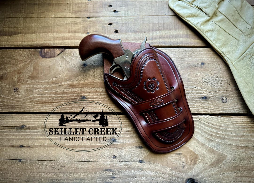 Available Now- Western Double Loop Right Hand Cross Draw 3 1/2” - Etsy