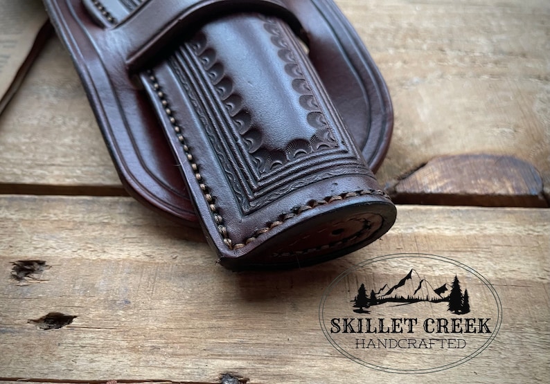 Cheyenne Style Western Single Action Leather Double Loop Holster - Etsy