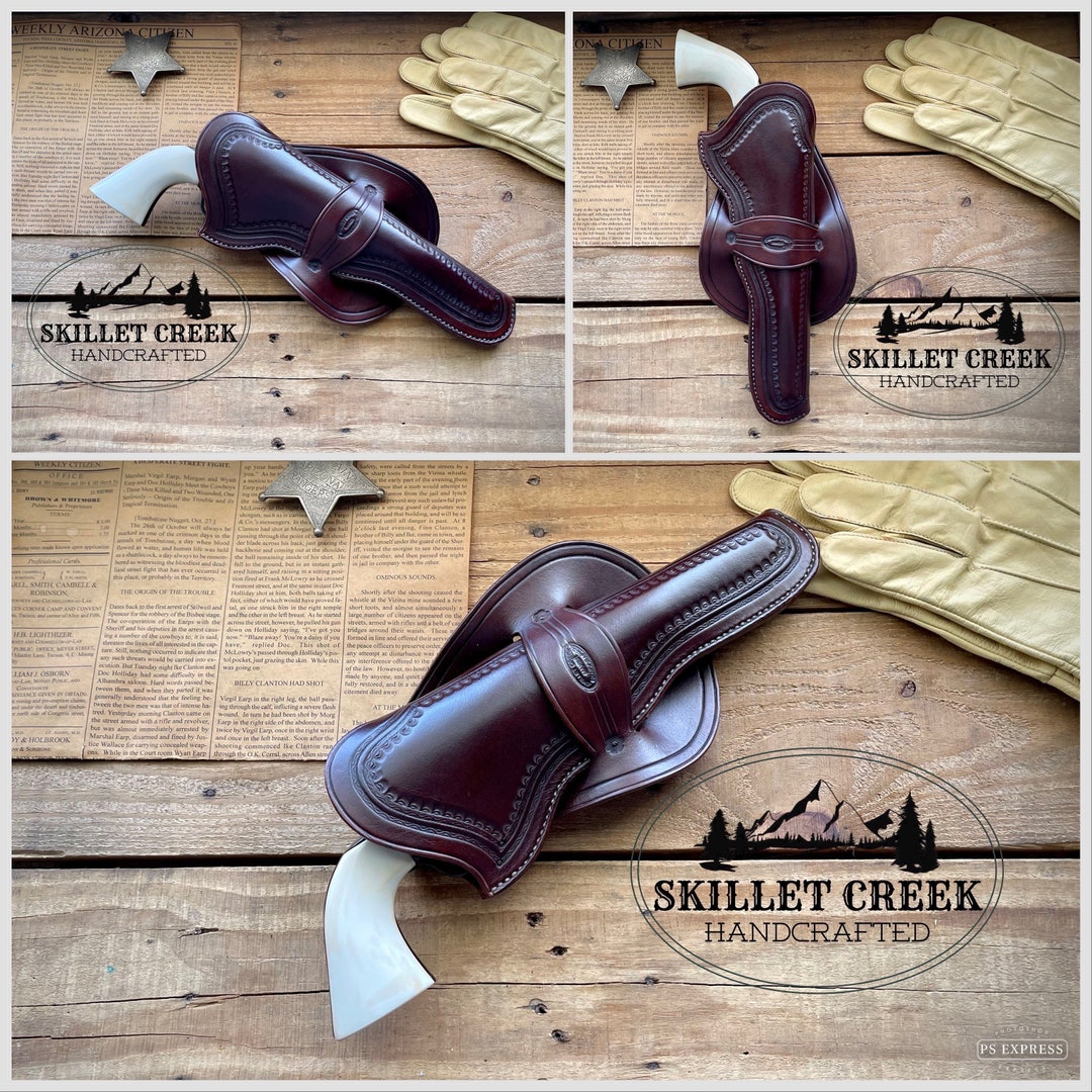 Colt Single Action Army / Clone 7 1/2 Leather Holster - Etsy