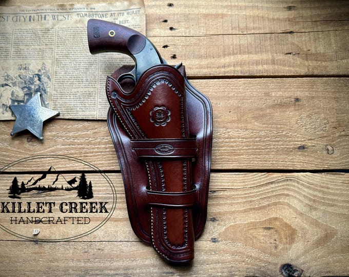 Available Now- Western Double Loop Schofield 7” Holster - Etsy