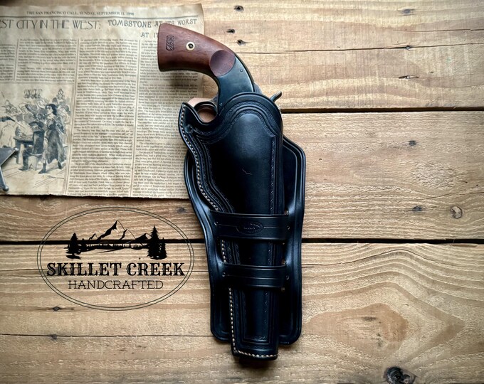 Available Now- Cheyenne Style - Schofield - Western Double Loop Holster ...