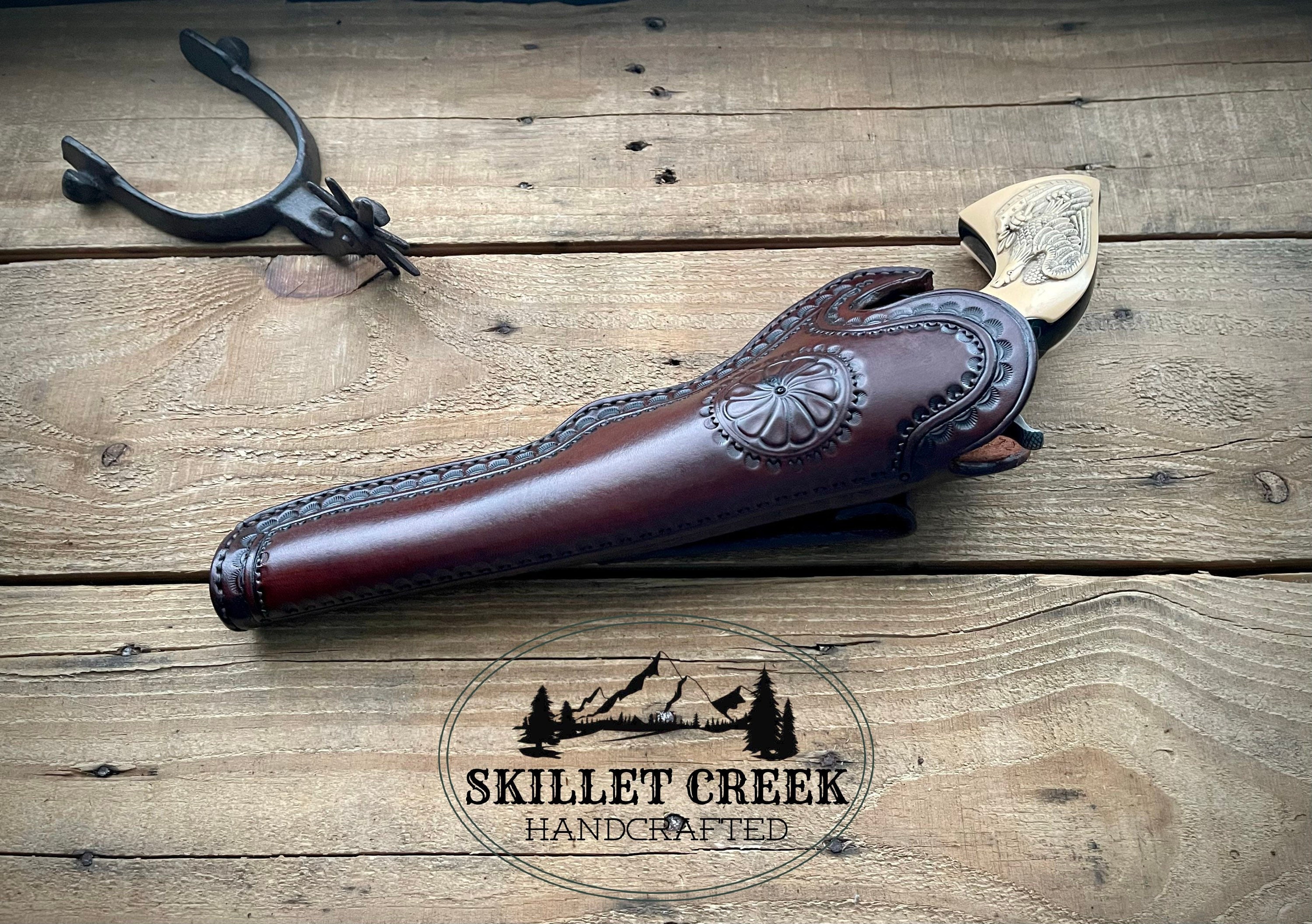 Western Single Action Slim Jim Style Holster Percussion or - Etsy