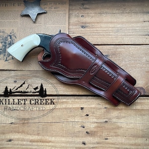 Cheyenne Style - Schofield - Western Single Action Leather Double Loop ...
