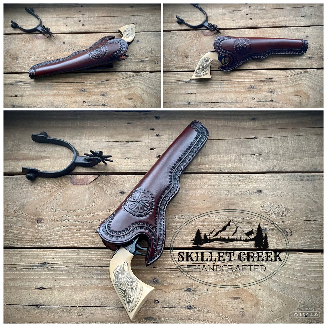 Western Single Action Slim Jim Style Holster Percussion or | Etsy