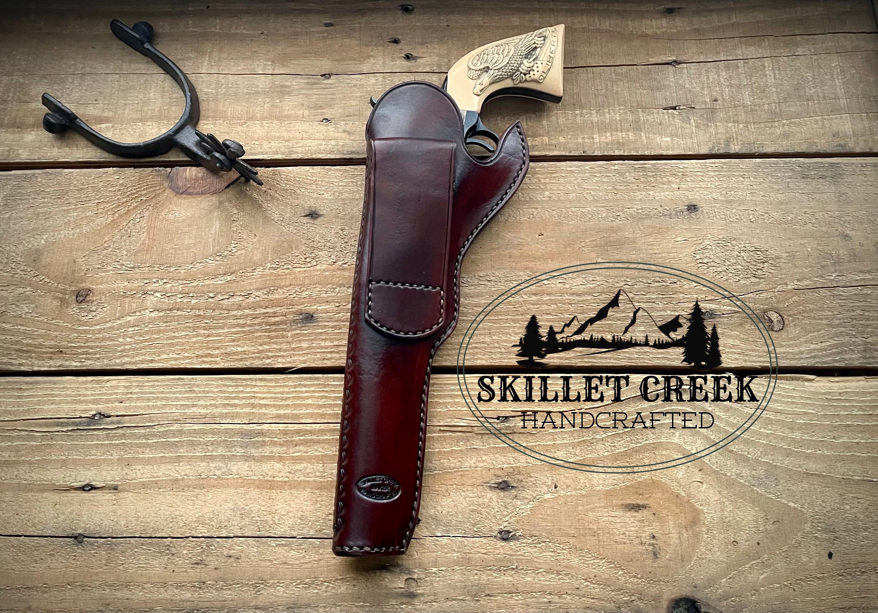 Western Single Action Slim Jim Style Holster Percussion or - Etsy