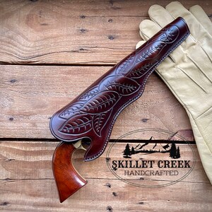 Colt 1860 Army Richards Type II Conversion Western Tooled Single Action ...