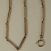 Antique White Gold Filled Watch Chain C1910 - Etsy