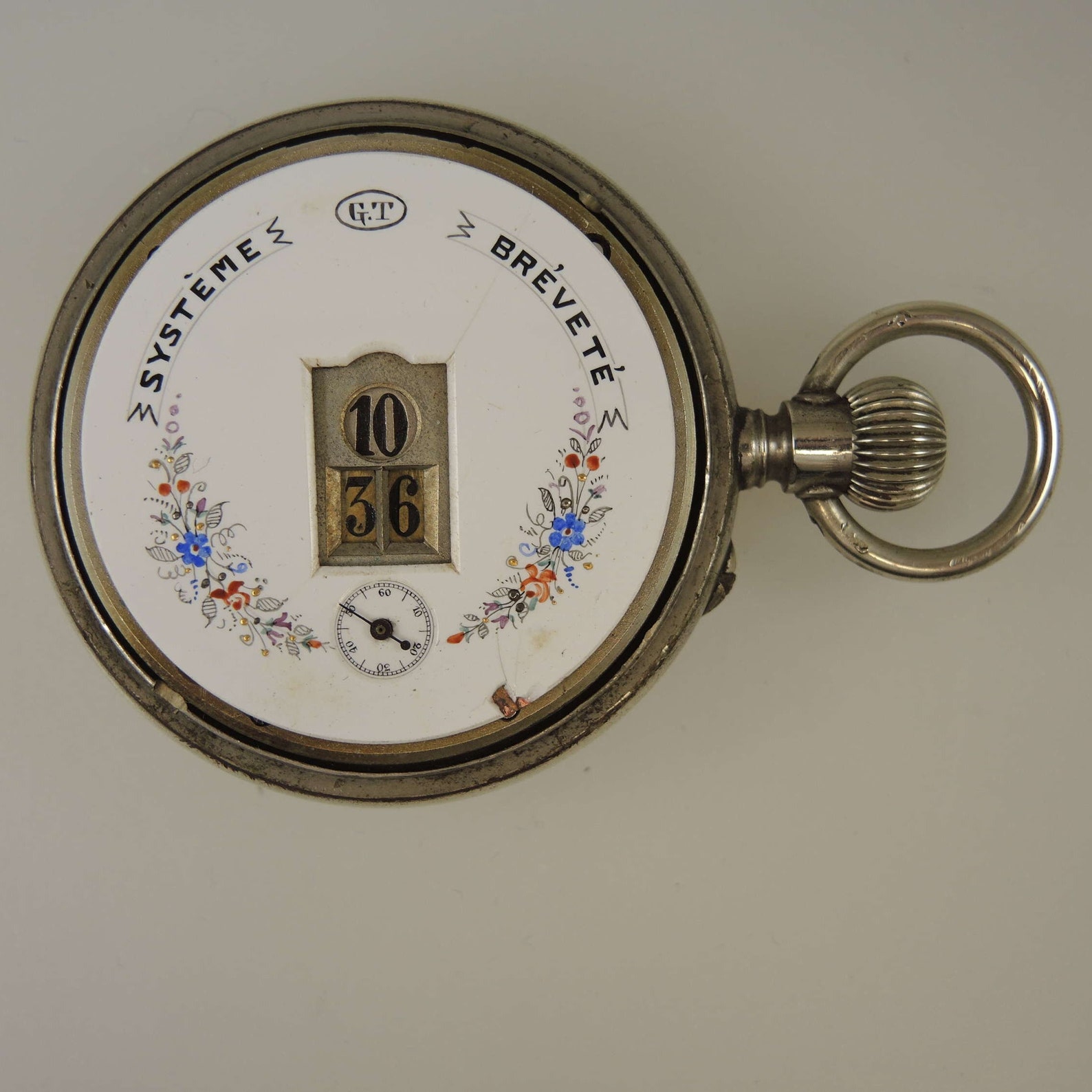 Unusual Jump Digital Pocket Watch. GT Patent. C1880 - Etsy