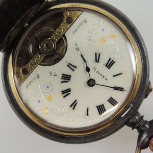 Hebdomas 8 Day Full Hunter Pocket Watch C1910 - Etsy